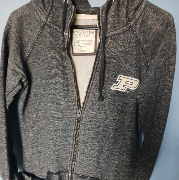 Colosseum | Jackets & Coats | Vintage Purdue University Hooded Jacket ...